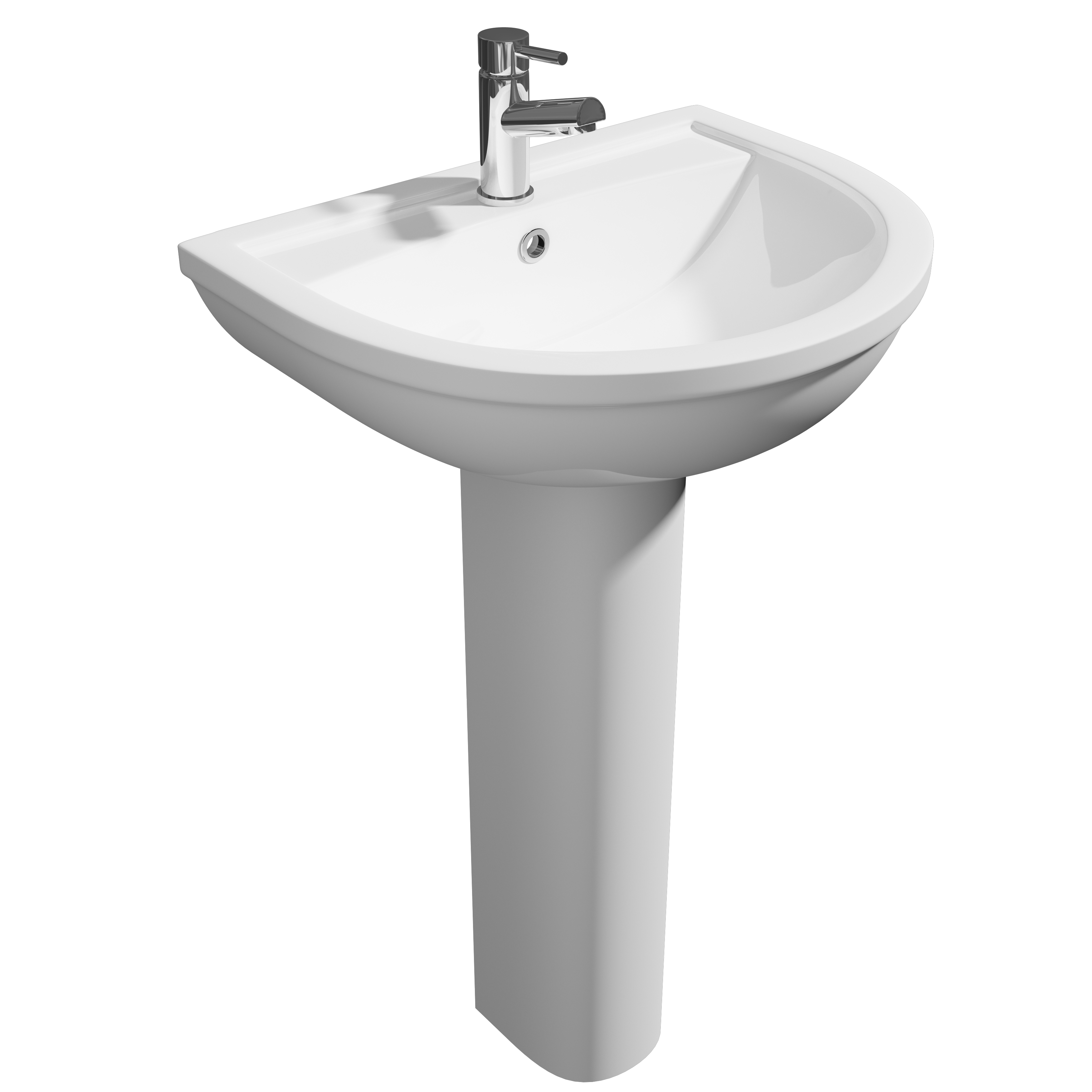 Bijoux 55mm 1TH Basin - Discount Heating Leeds | Bathrooms, Heating ...